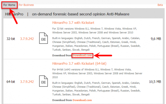 HitmanPro - Malware Removal Tool