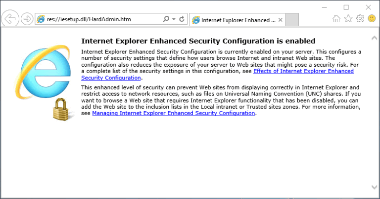 Disable Internet Explorer Enhanced Security Configuration In Windows Server 20192016