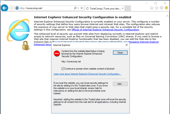 Disable Internet Explorer Enhanced Security Configuration in Windows ...