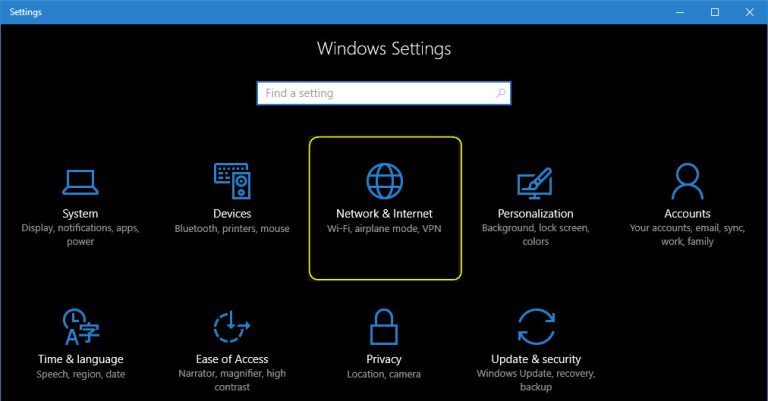 All methods to turn on network discovery in Windows 10