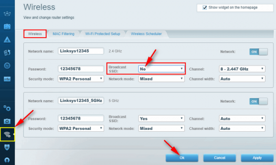 How To Hide SSID On Wireless Router Or Access Point