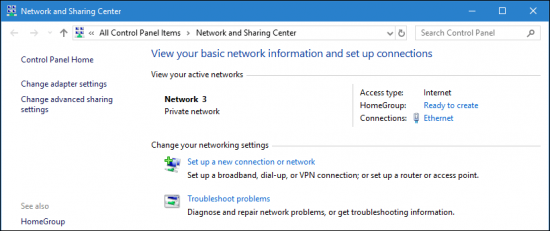 Where Is Network And Sharing Center In Windows 10 And Windows 11