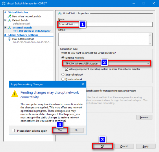 Allow Remote Access To Hyper V Vm From Lan And Internet Create External