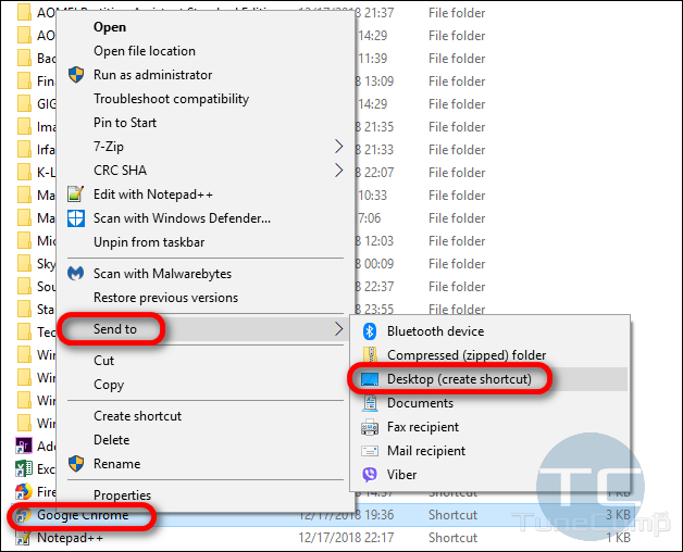 How To Create Shortcut For Google Chrome On Desktop