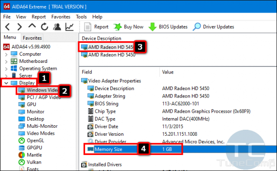 How to Check Graphics Card Video Memory (VRAM) Size on Windows 10 PC