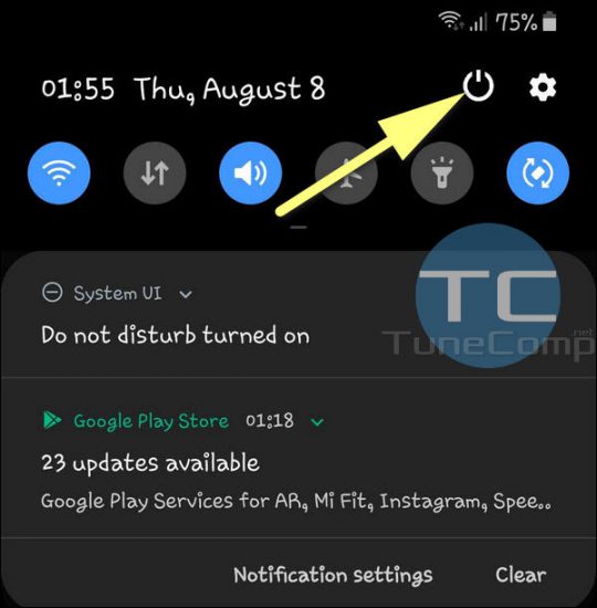 How to Power Off or Restart Galaxy Note 10/10+