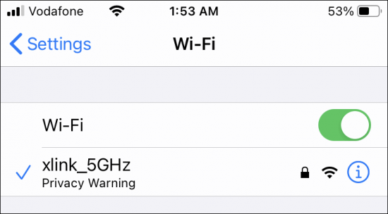 Wi-Fi Privacy Warning on iPhone or iPad. How to Remove?