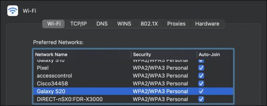How To Forget A Wi Fi Network And Delete Its Profile In Macos Big Sur