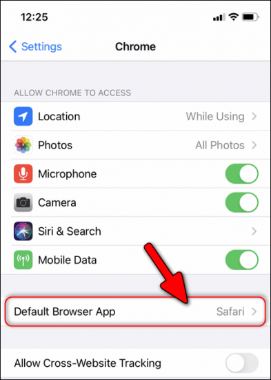 How to Make Chrome the Default Browser on iPhone